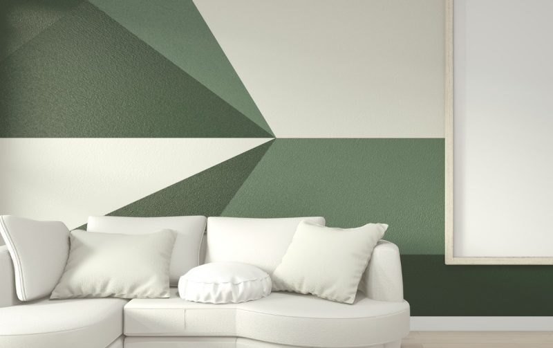 8 Fun Ways To Create A Geometric Wall Paint Design With A Step by step 