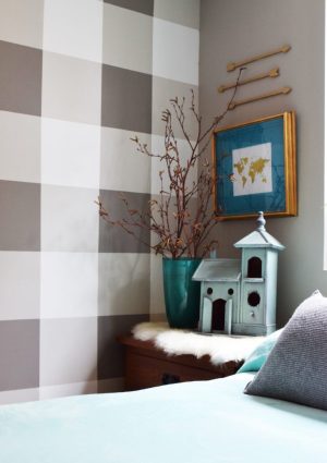 8 Geometric Wall Paint Design Ideas with Steps on How to DIY