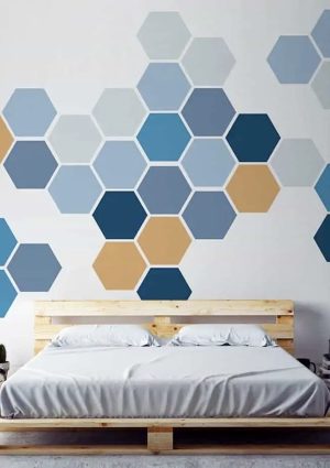 8 Geometric Wall Paint Design Ideas with Steps on How to DIY