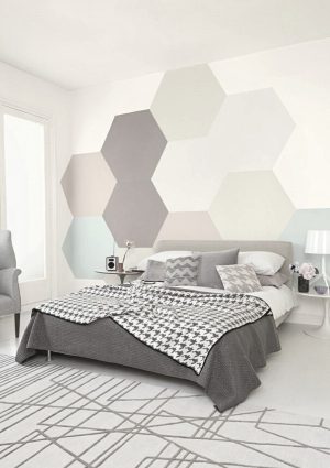 8 Geometric Wall Paint Design Ideas with Steps on How to DIY